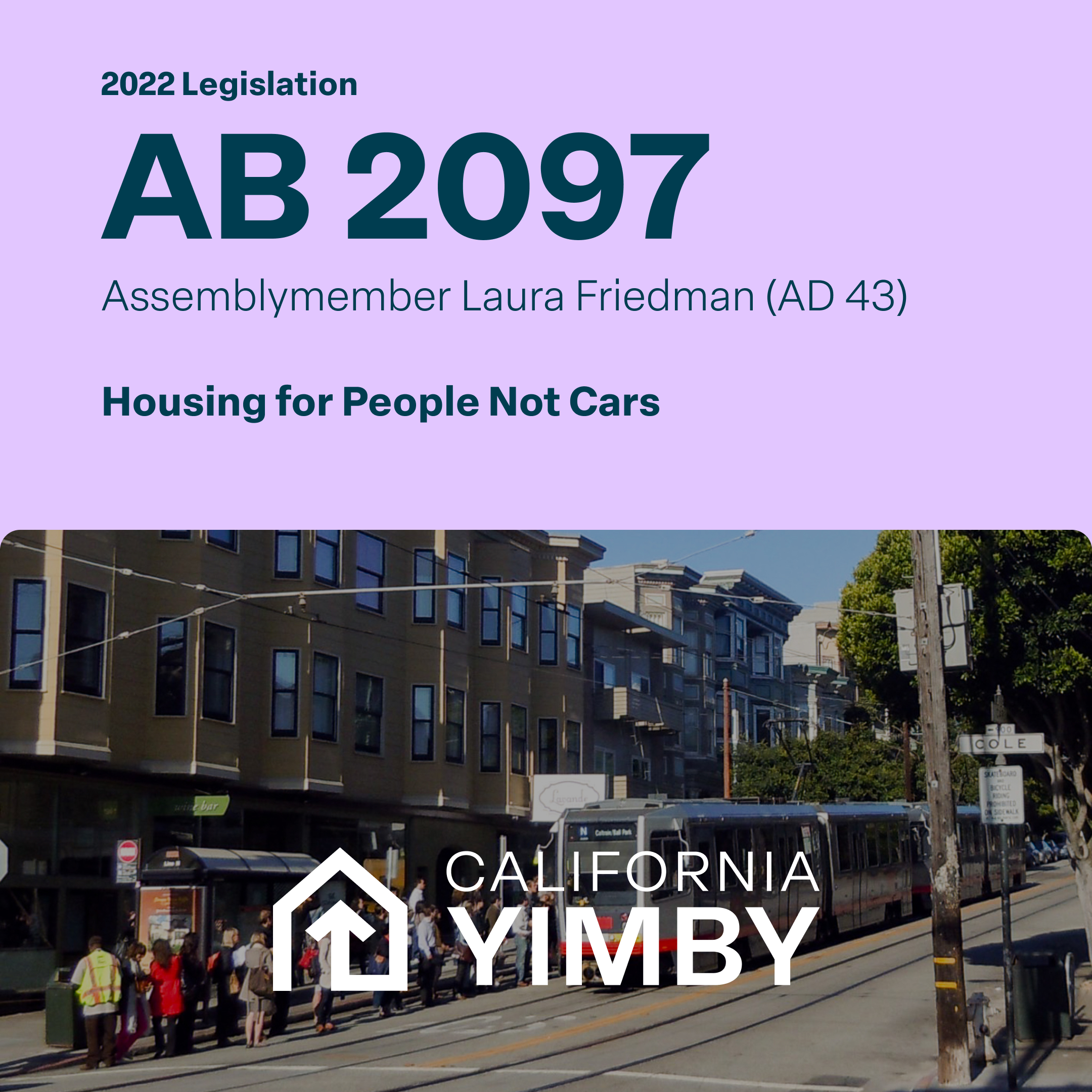 AB 2097 - California YIMBY