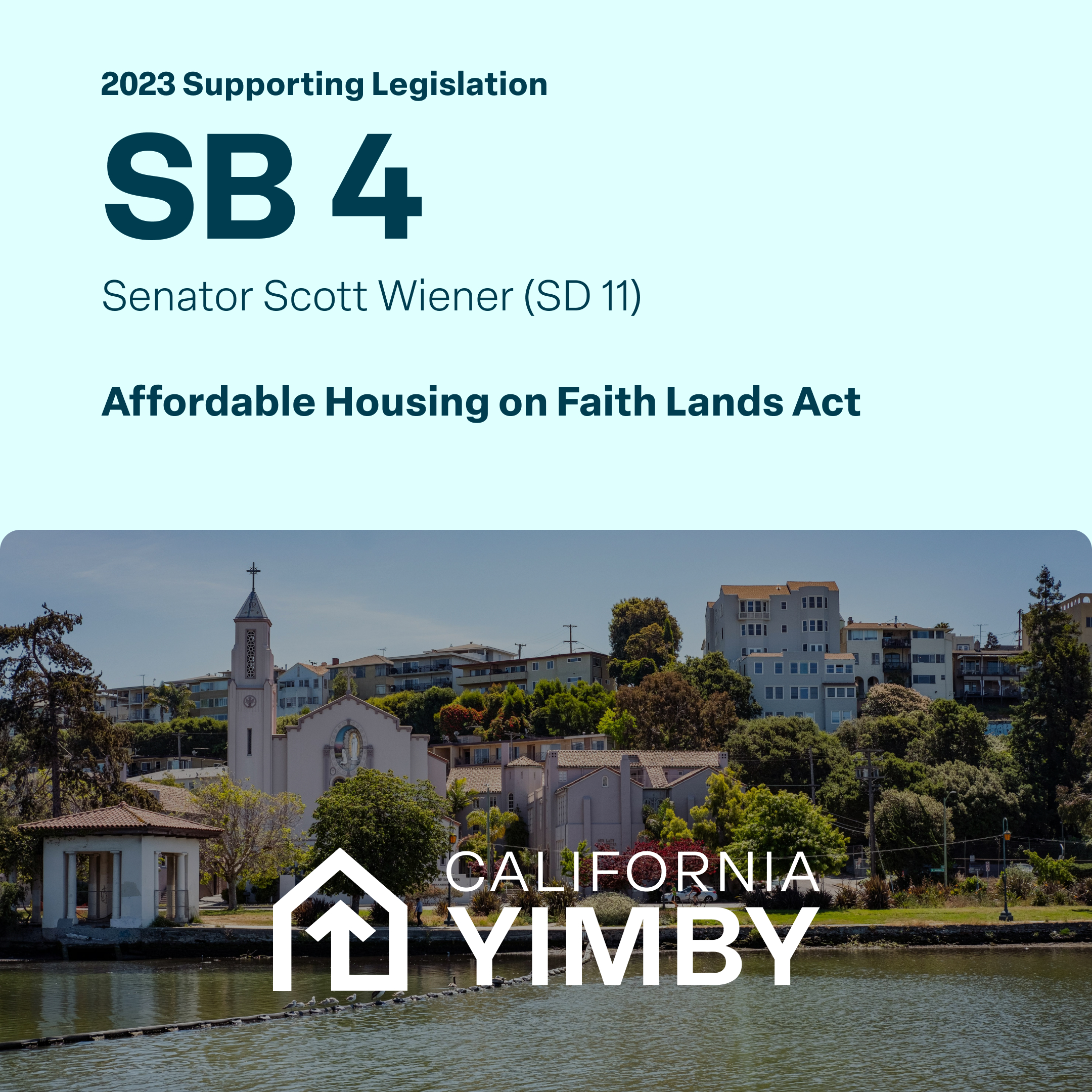 SB 4 – Affordable Housing on Faith Lands Act - California YIMBY