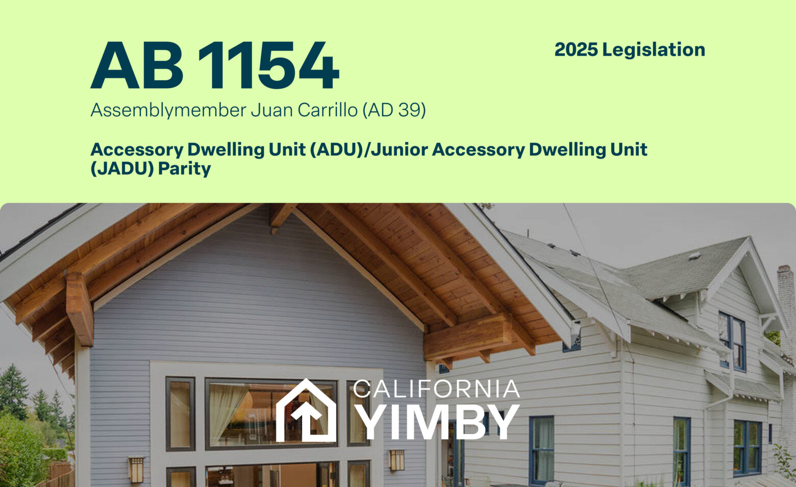 AB 1154 - California YIMBY