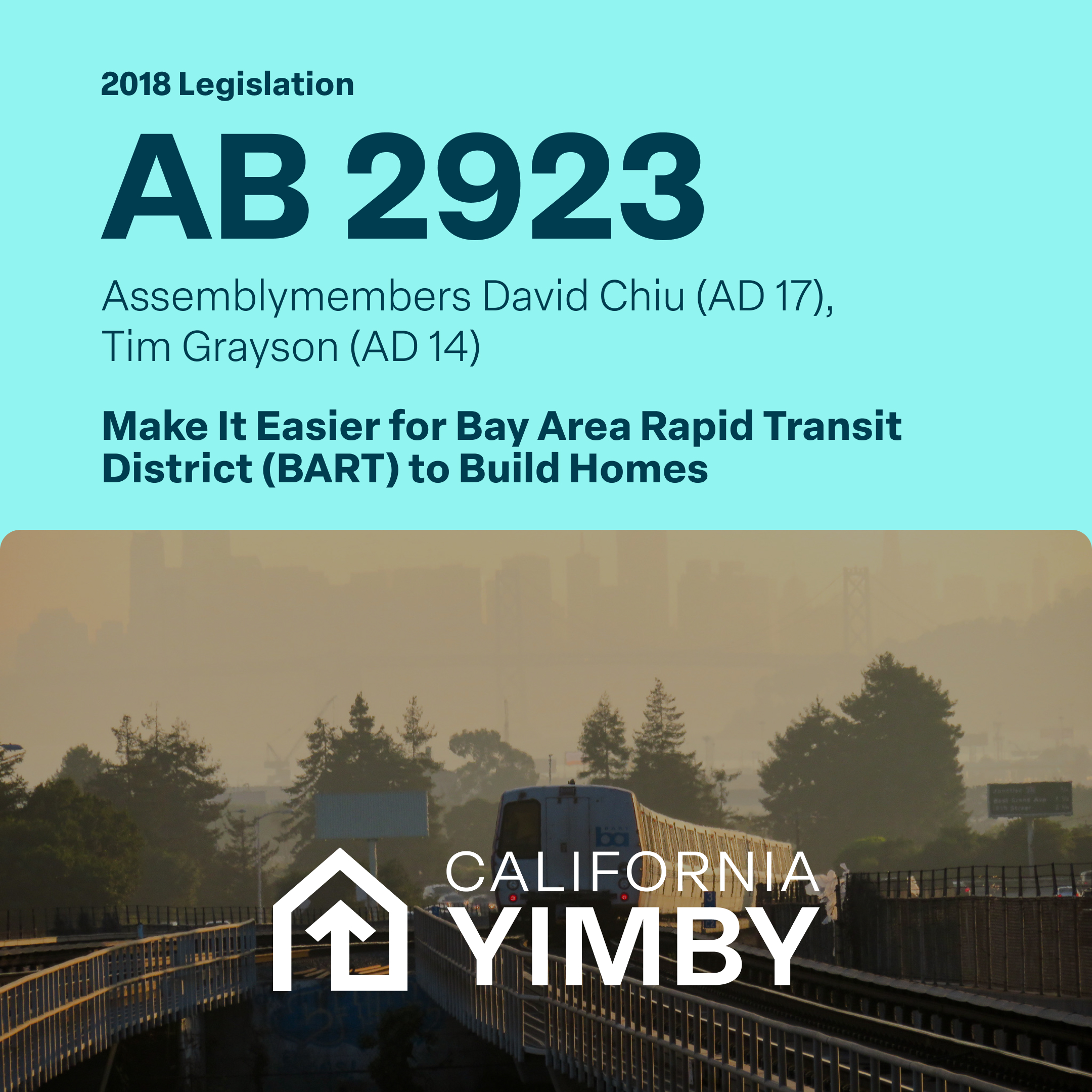 AB 2923 - California YIMBY