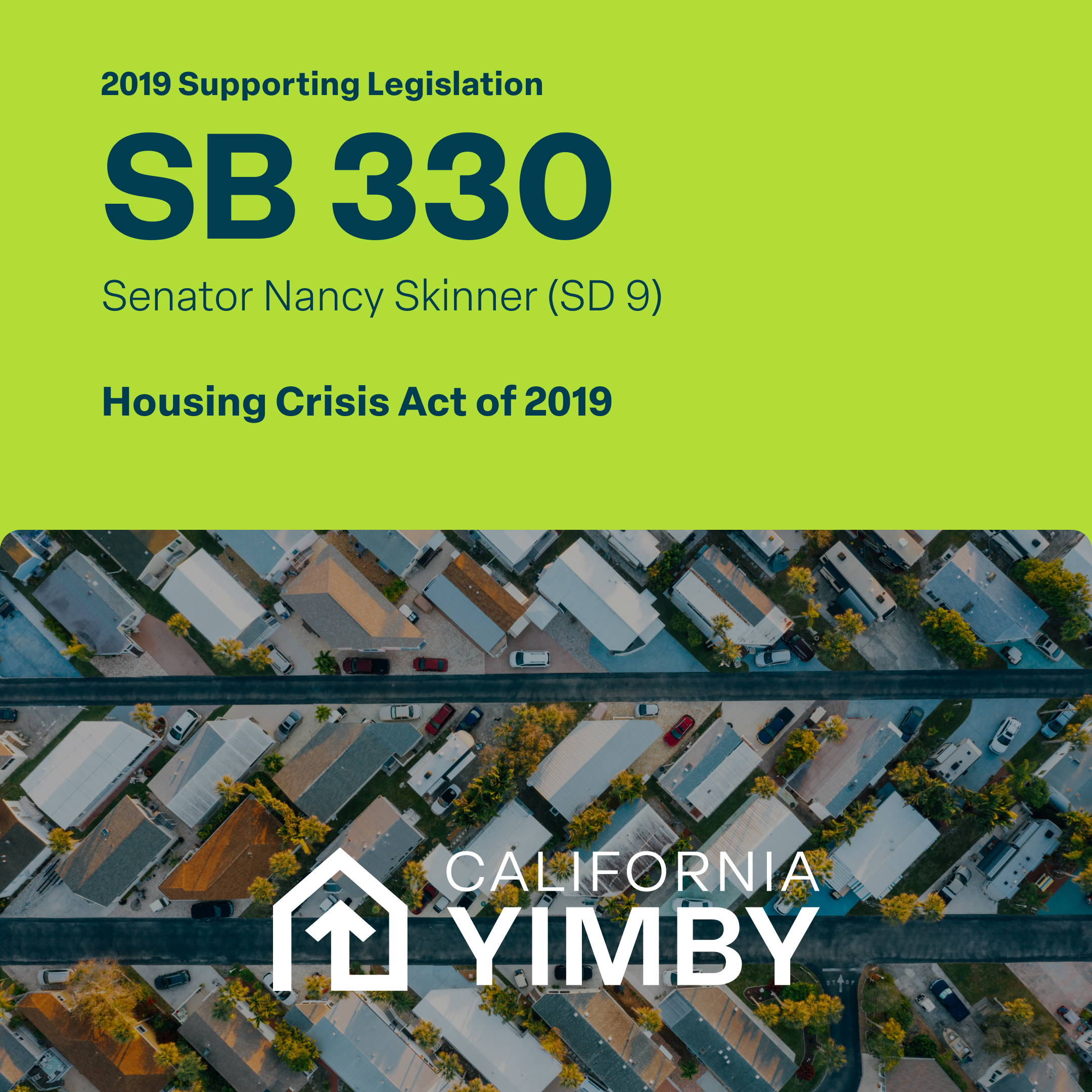 SB 330 - California YIMBY