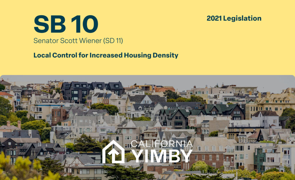 SB 10 - California YIMBY